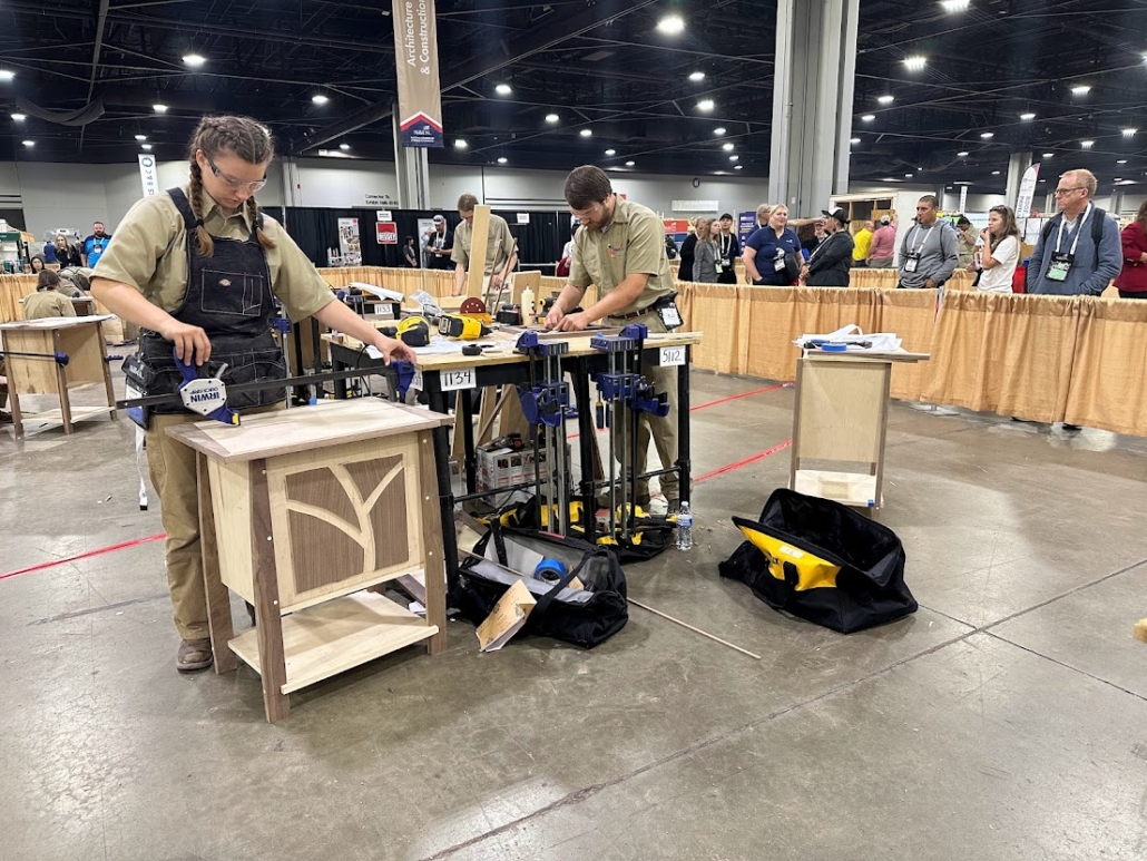 SkillsUSA Tests Students’ Cabinetmaking Abilities in a Race Against ...